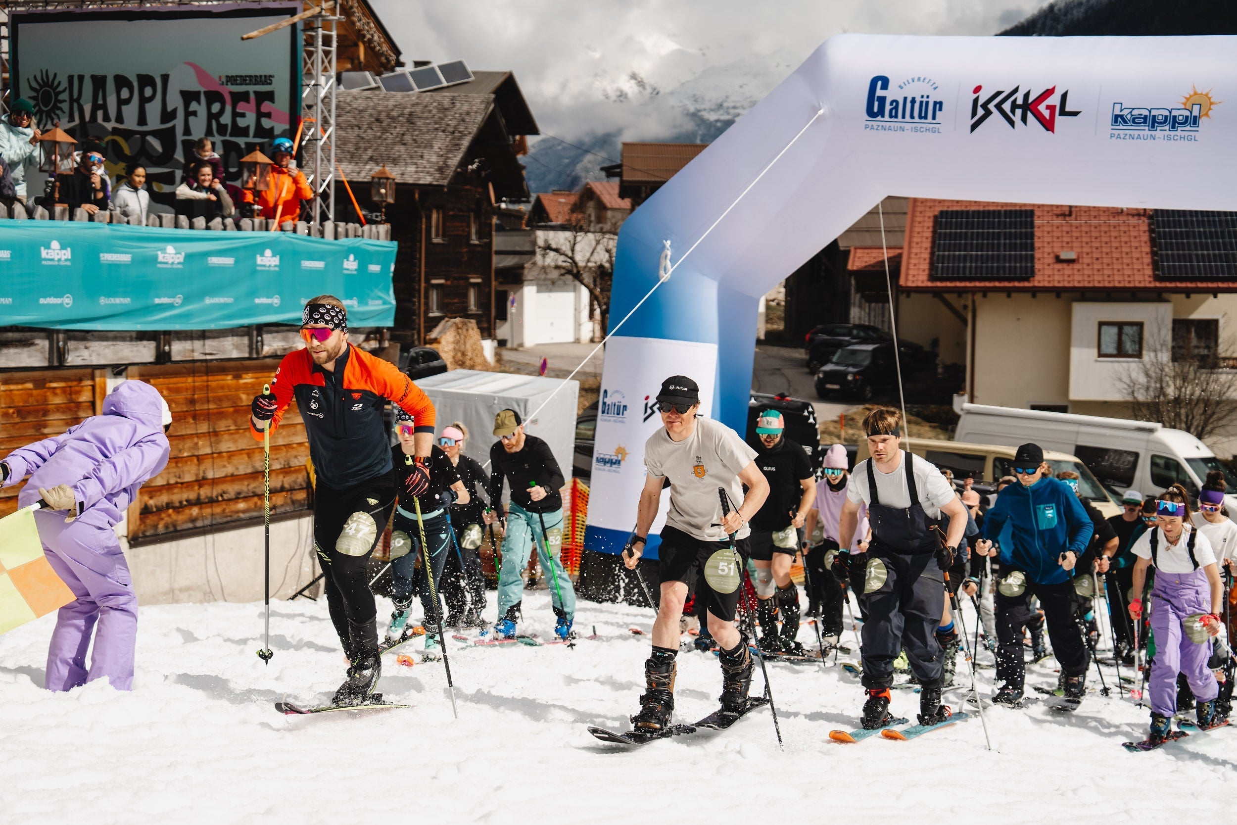 Succesvolle editie van het NK/BK Vertical Skimo in Kappl als onderdeel ...